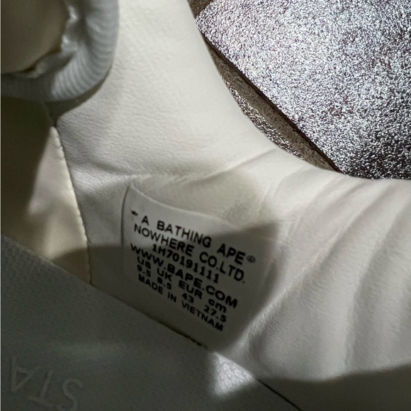 Bape | Shoes | Nwt Bapesta Triple White | Poshmark